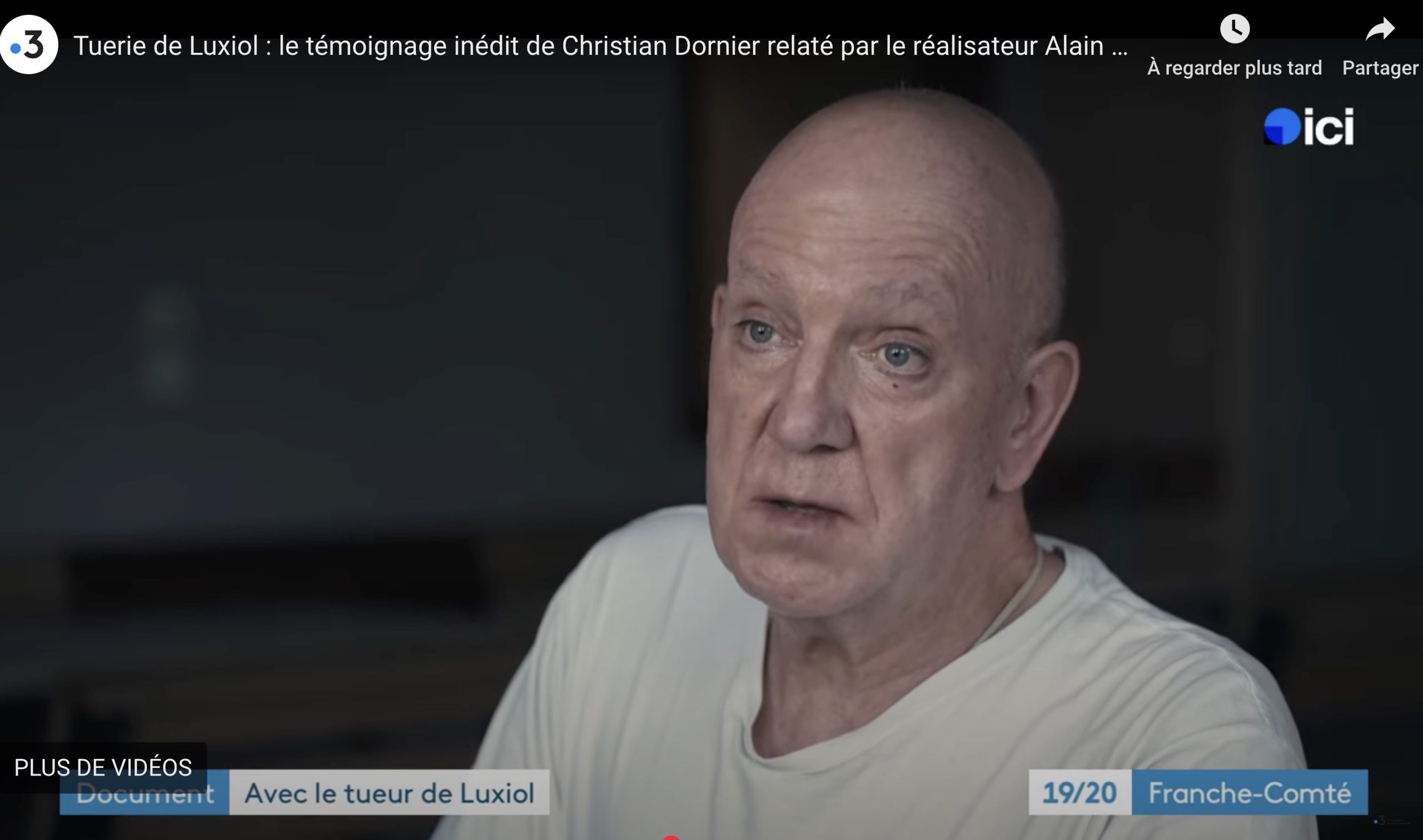 Luxiol : le tueur Christian Dornier s’exprime dans un documentaire